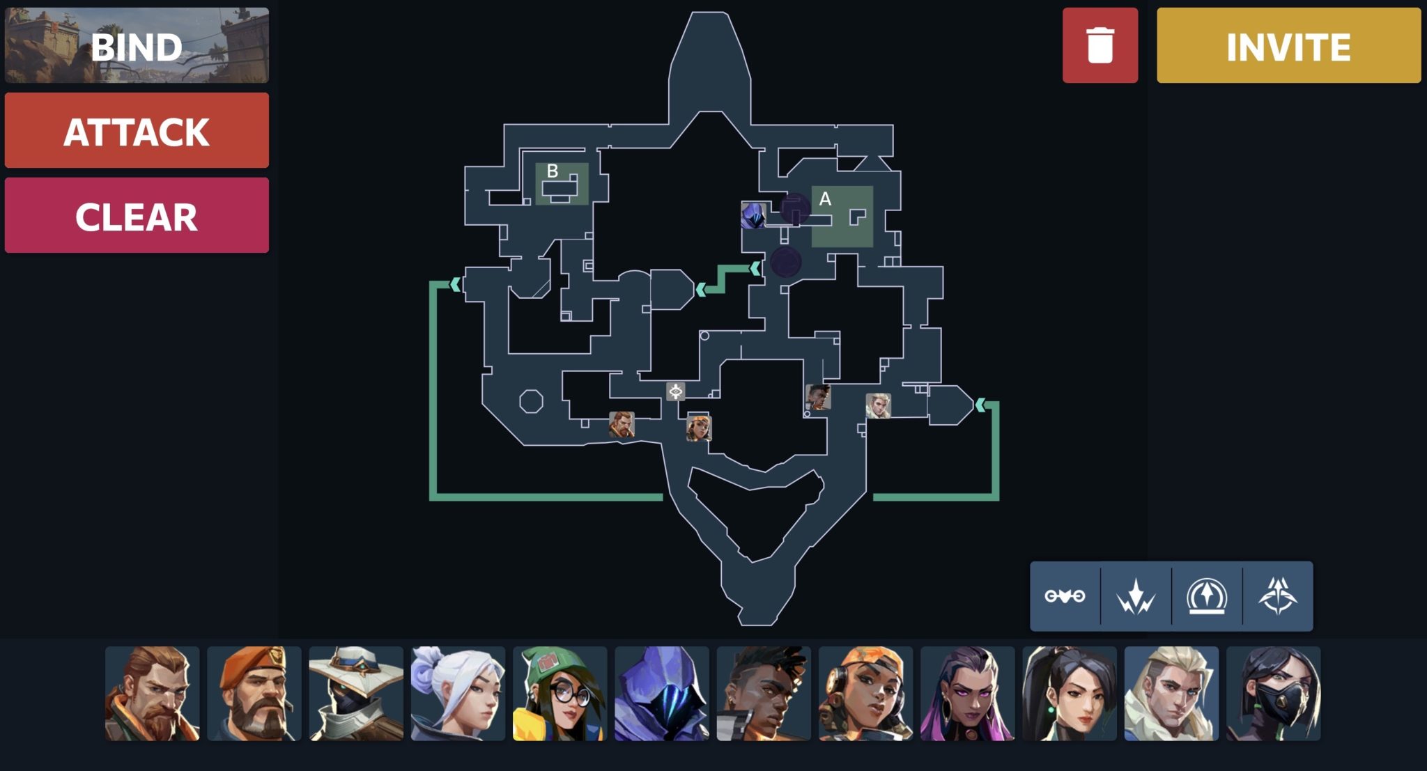 作戦プランニングツールValoplant.gg - VALO忍者